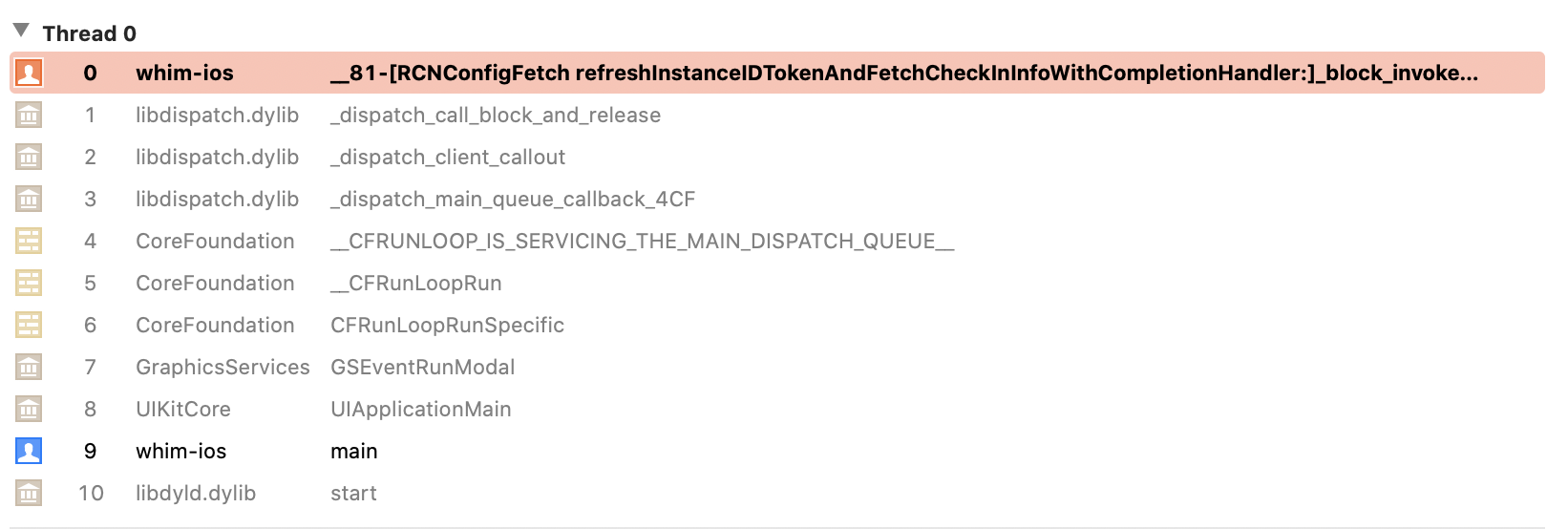 Crash: Dozen of crashes inside RCNFetch.m line 221 __81-[RCNConfigFetch ...