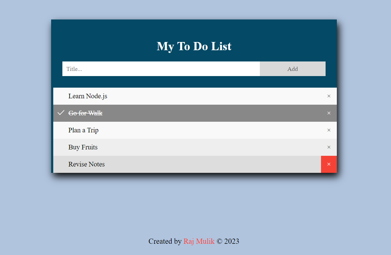 GitHub - Rajmulik511/todowebapp.io
