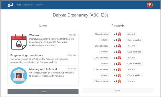 GitHub - Cernim53/HTML_HW5: Реализовать домашнюю страницу сайта-дневника. На этой странице ...