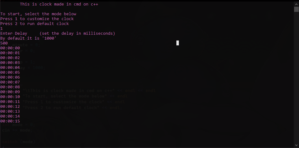 GitHub - Lagmaker/Normal-Clock-On-Cpp: avg c++ clock via cmd