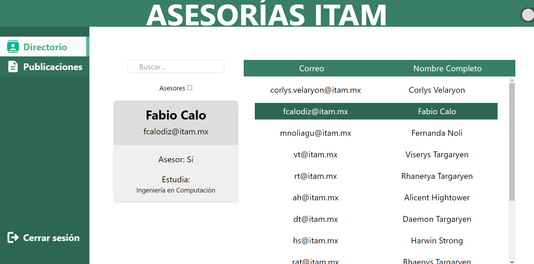 GitHub - Asesorias-ITAM/Client