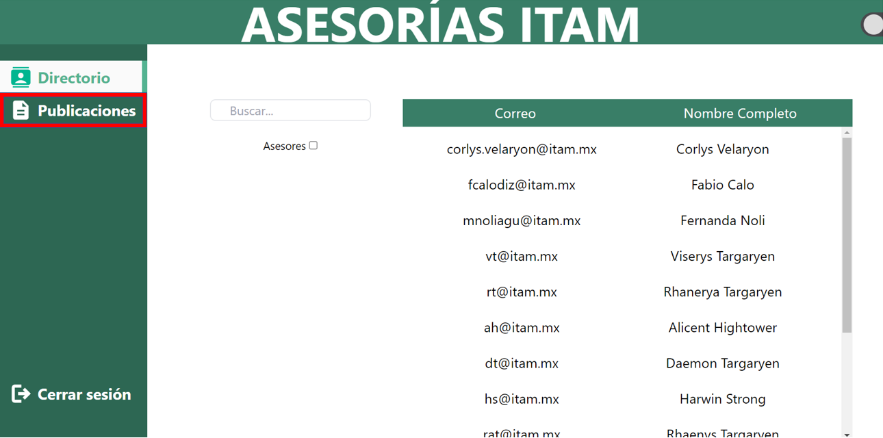 GitHub - Asesorias-ITAM/Client