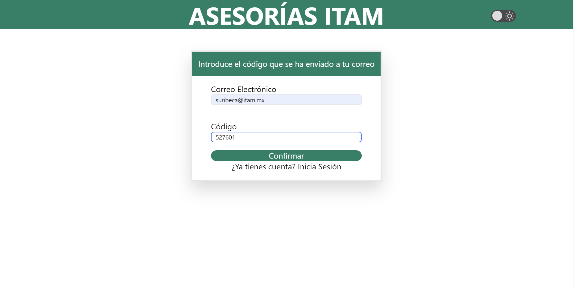 GitHub - Asesorias-ITAM/Client