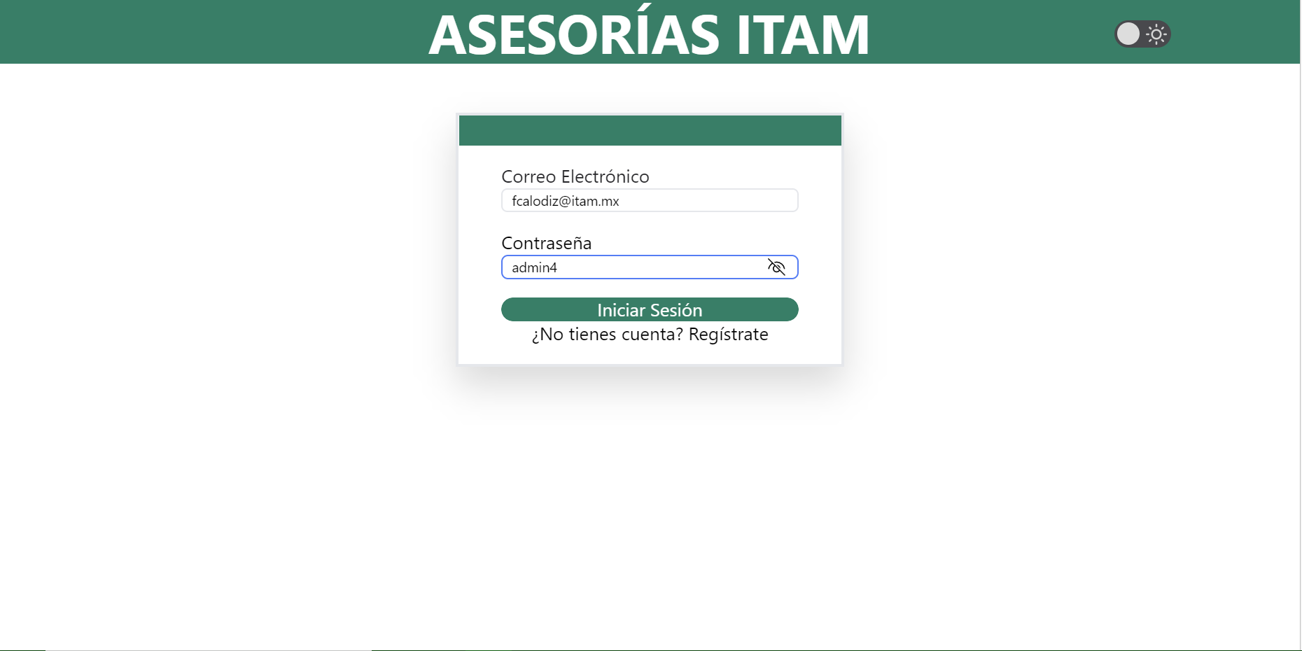 GitHub - Asesorias-ITAM/Client