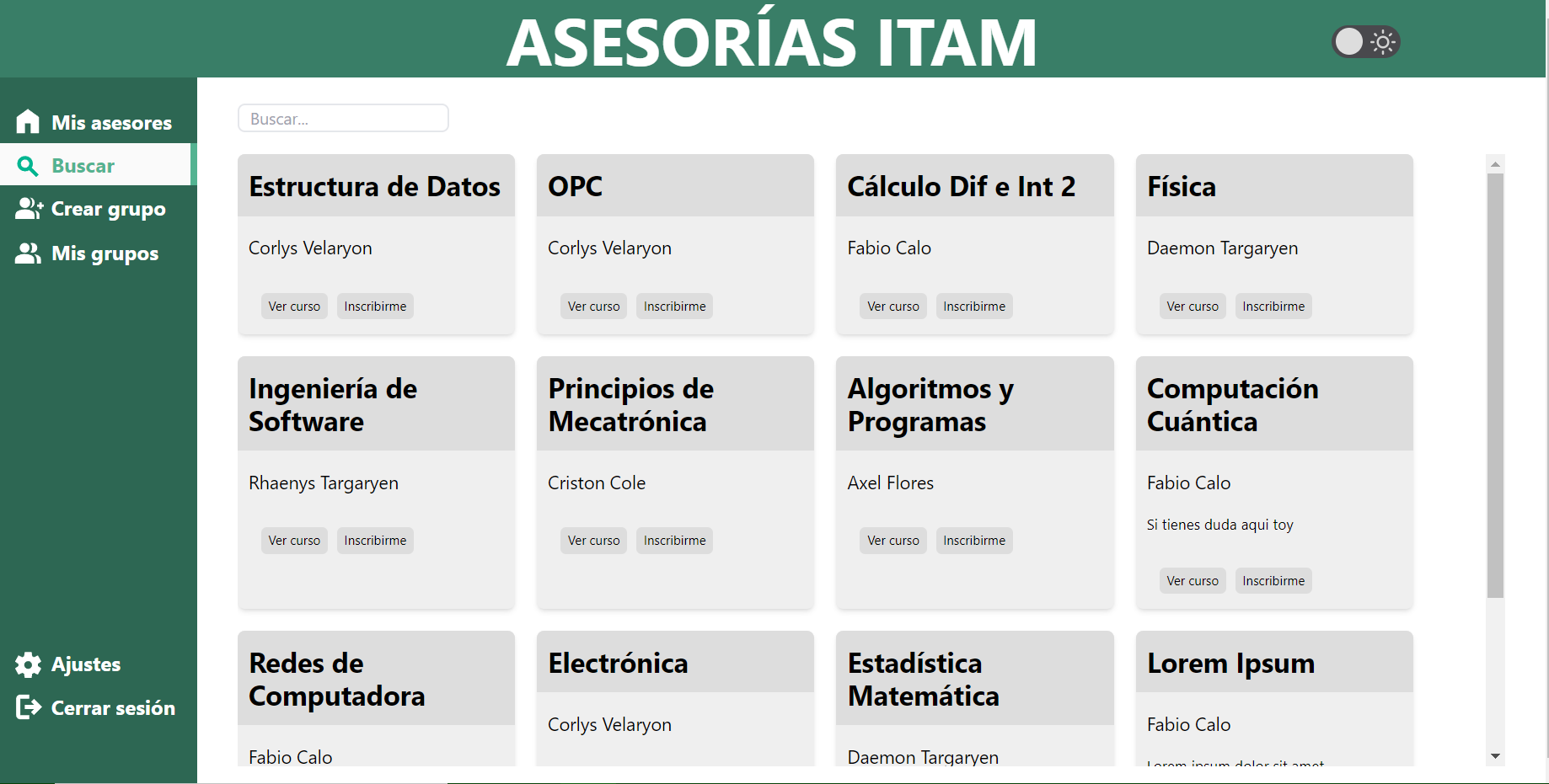 GitHub - Asesorias-ITAM/Client