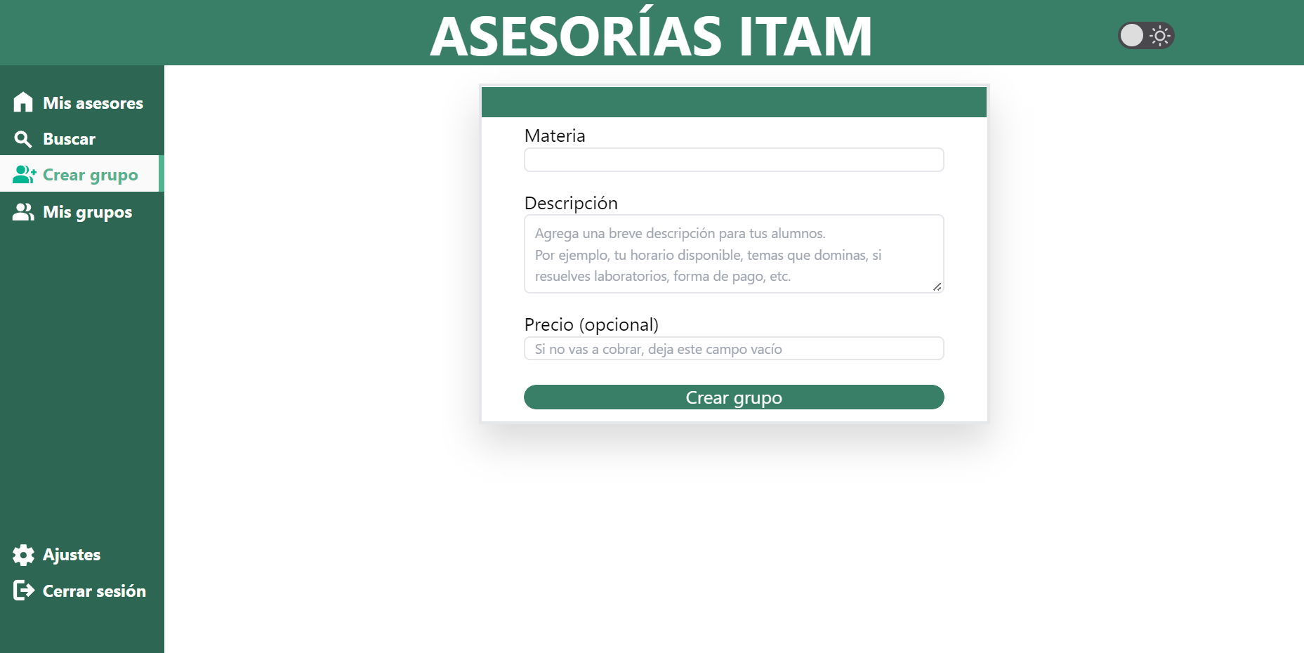 GitHub - Asesorias-ITAM/Client