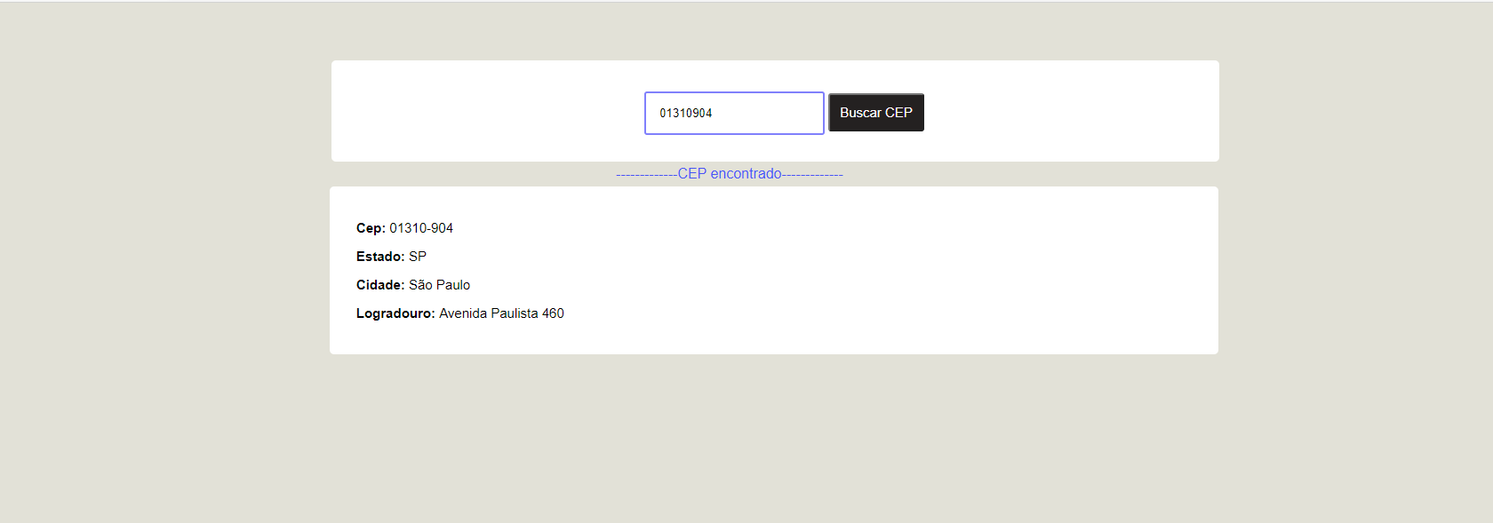 GitHub - M4noel/Buscar_Cep: Formulário responsivo para consulta de CEP com Javascript, usando a ...