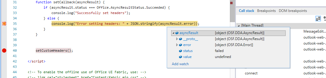 Setting message headers throws an error · Issue #1172 · OfficeDev/office-js · GitHub