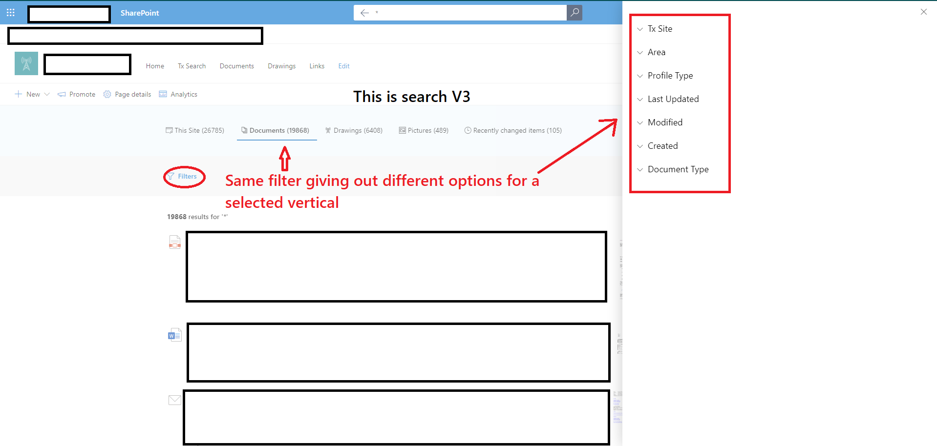 Dynamic Filter Options for selected Search Verticals · Issue #1103 ...