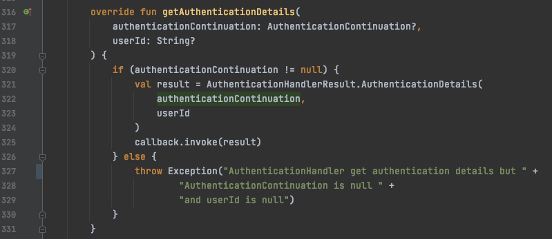 UnsupportedOperationException in setAuthenticationParameter(AuthenticationDetails.java:229 ...