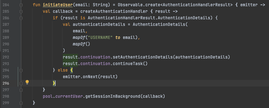 UnsupportedOperationException in setAuthenticationParameter(AuthenticationDetails.java:229 ...