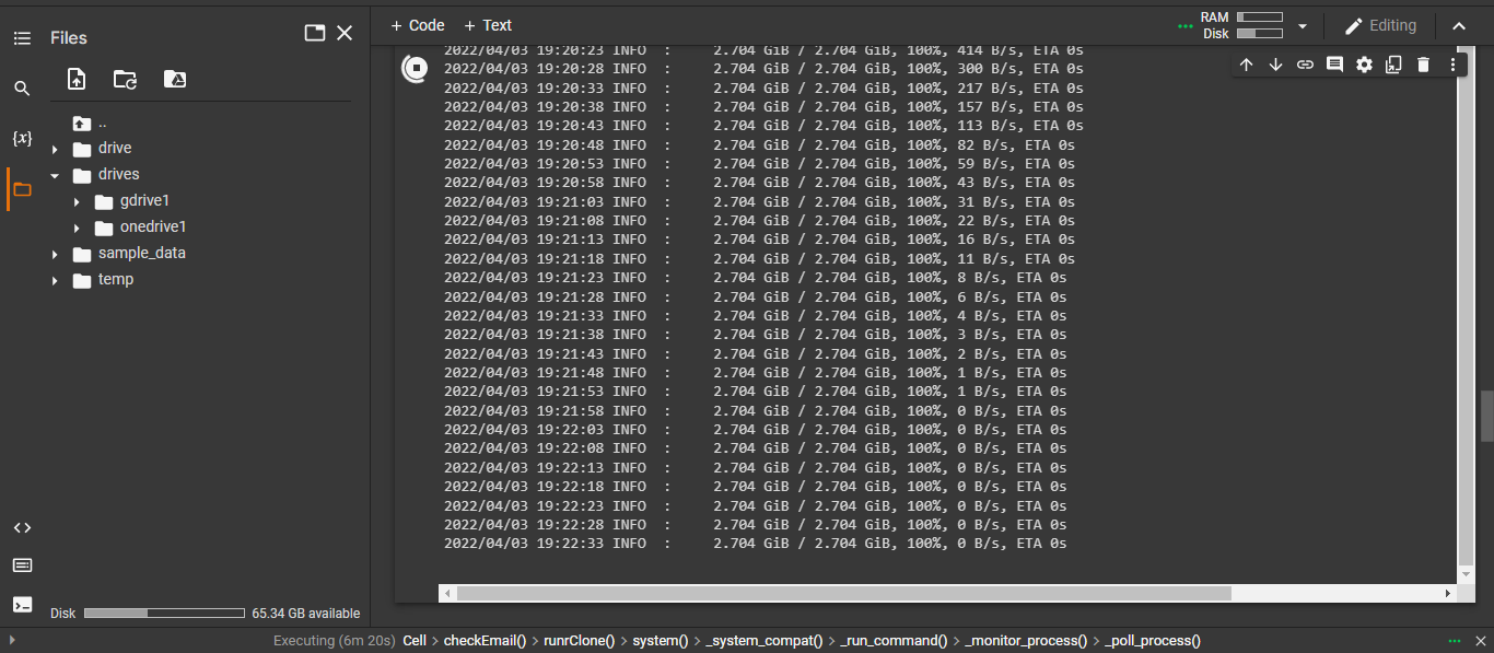 "Transport endpoint is not connected" · Issue #2 · TheCaduceus/Multi-Cloud-Transfer-Tool · GitHub