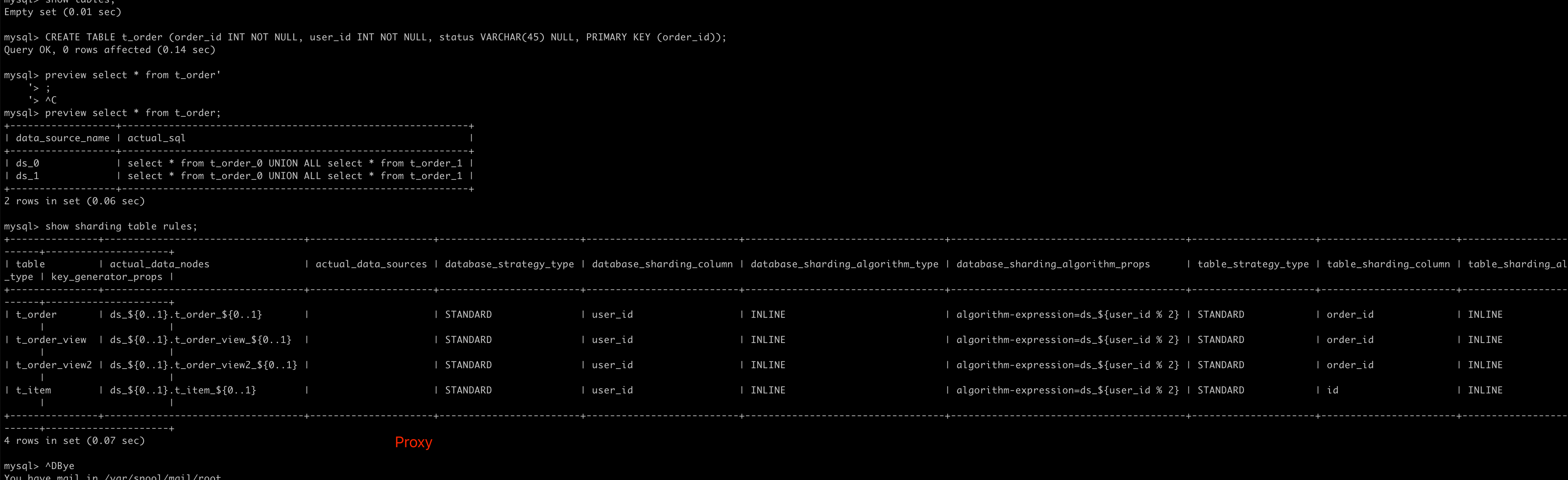 Use proxy `show tables;` output `t_order_1`,but can't delete it. · Issue #20071 · apache ...