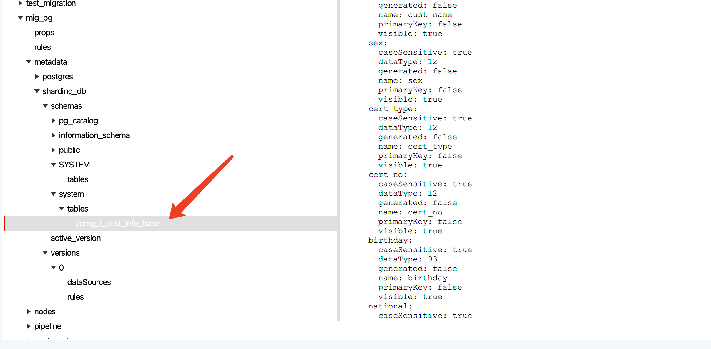 Sometimes `schema` in proxy case sensitive,sometimes `schema` in proxy not case sensitive ...