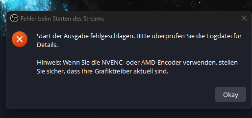 No audio encoder fallback · Issue #9118 · obsproject/obs-studio · GitHub