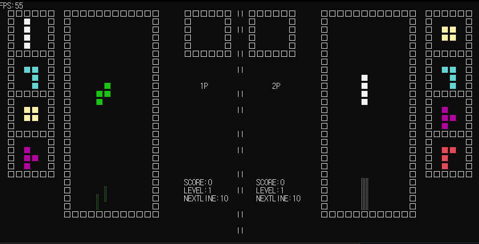 GitHub - Leldorf/Tetris_C: My second game I made by c and Windows.h