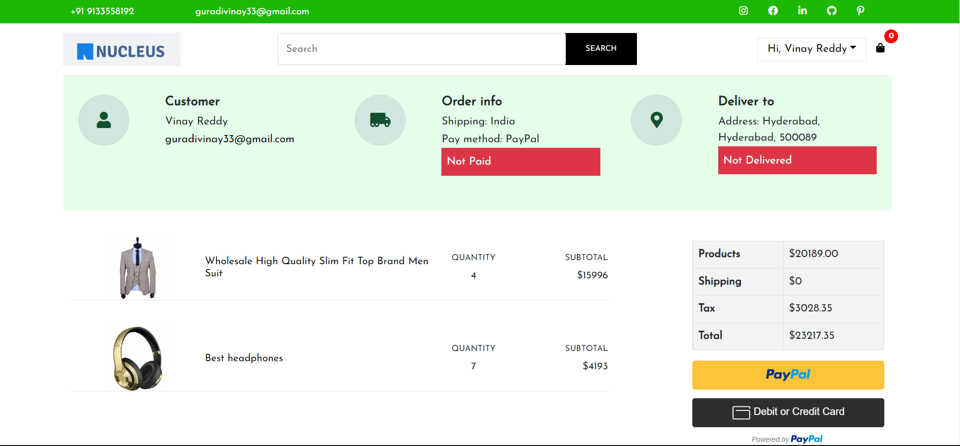 GitHub - nagasai-222/ECommerce-WebApp: This ECommerce application will include modern design and ...