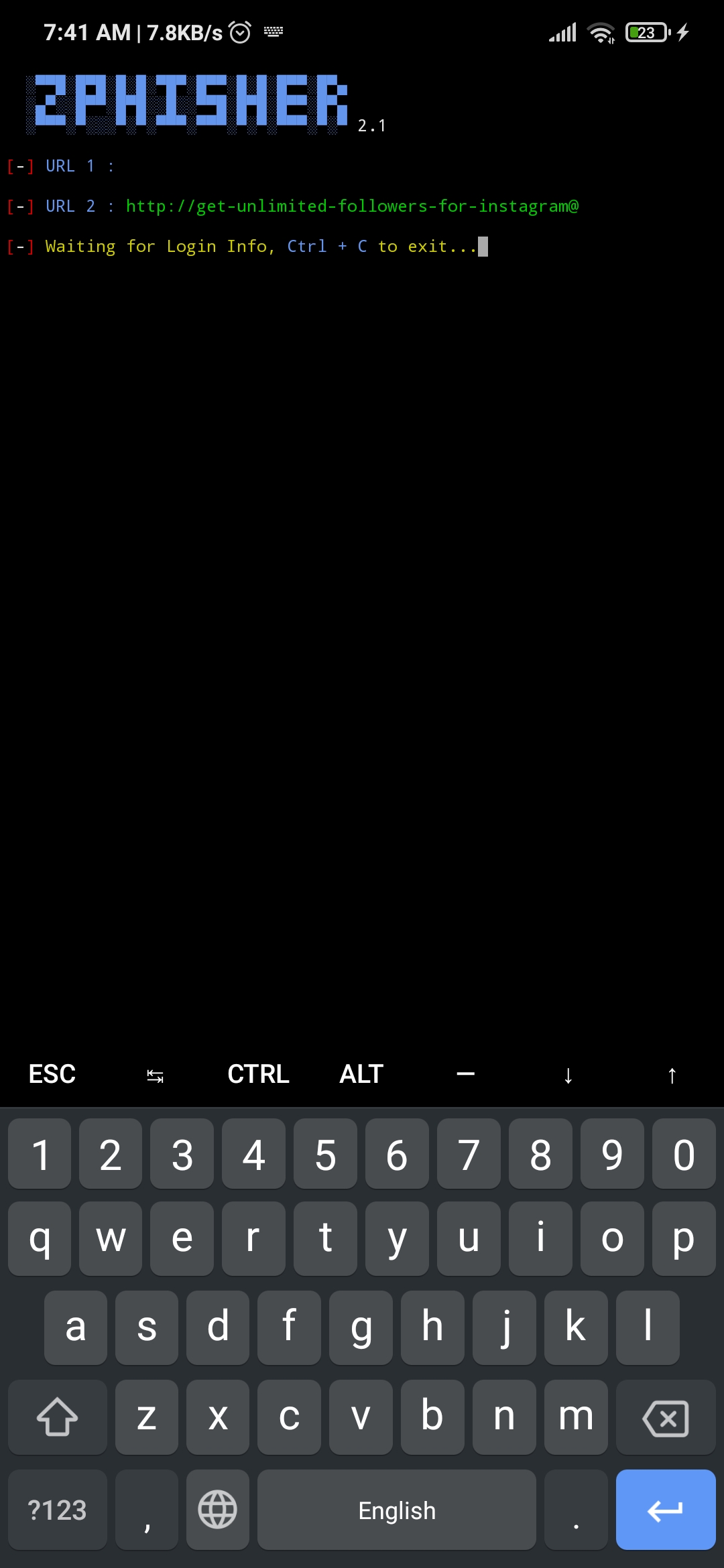 The link is not provided correctly · Issue #254 · htr-tech/zphisher · GitHub