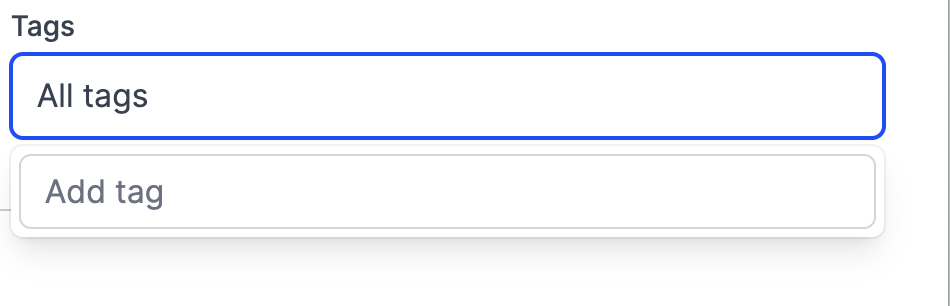 [Orion UI] expose all tags or typeahead search for tags in the flow-runs page · Issue #7358 ...