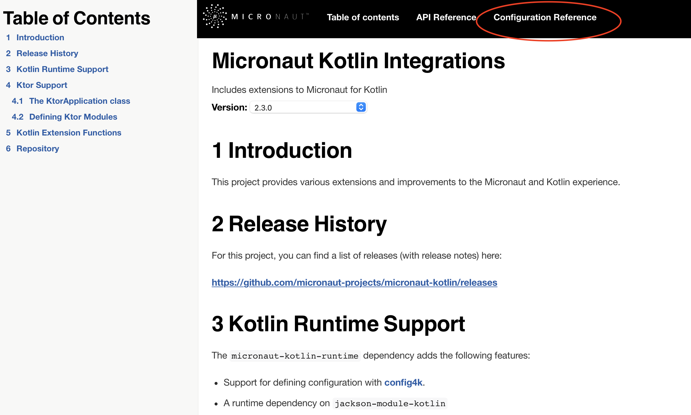Configuration Reference is broken · Issue #251 · micronaut-projects/micronaut-kotlin · GitHub