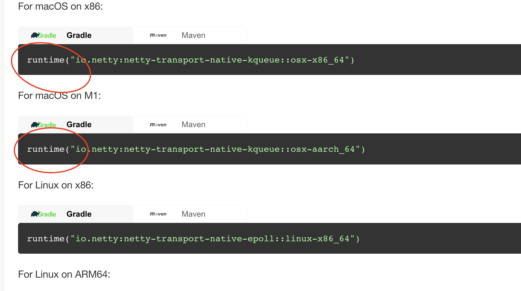 Documentation for Gradle dependencies shows runtime it should show runtimeOnly · Issue #293 ...