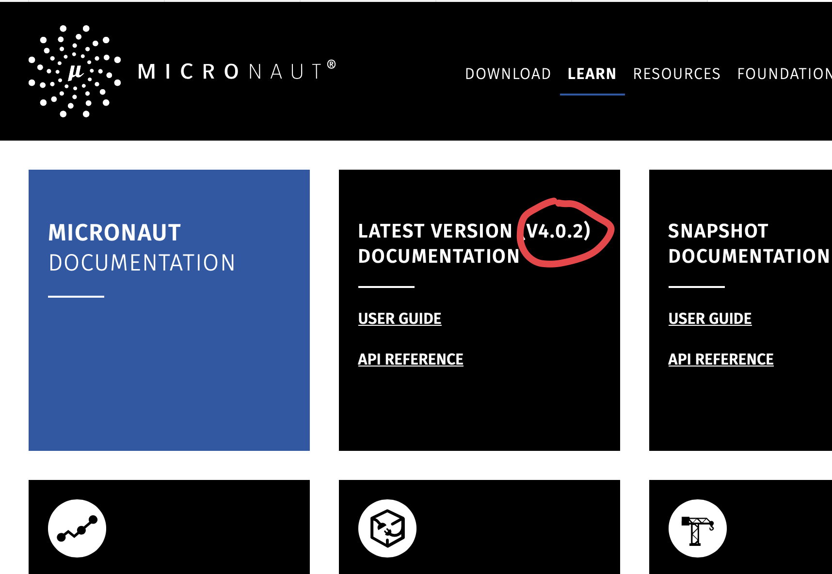 evaluate whether it make sense to show the release number · Issue #71 · micronaut-projects ...