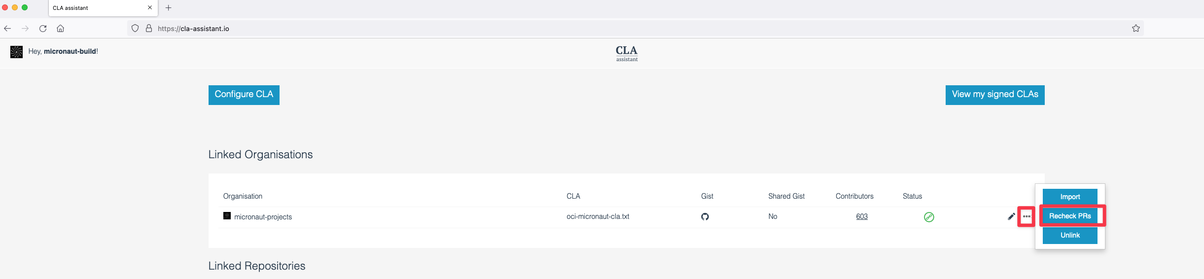 CLA Configuration · micronaut-projects/micronaut-core Wiki · GitHub