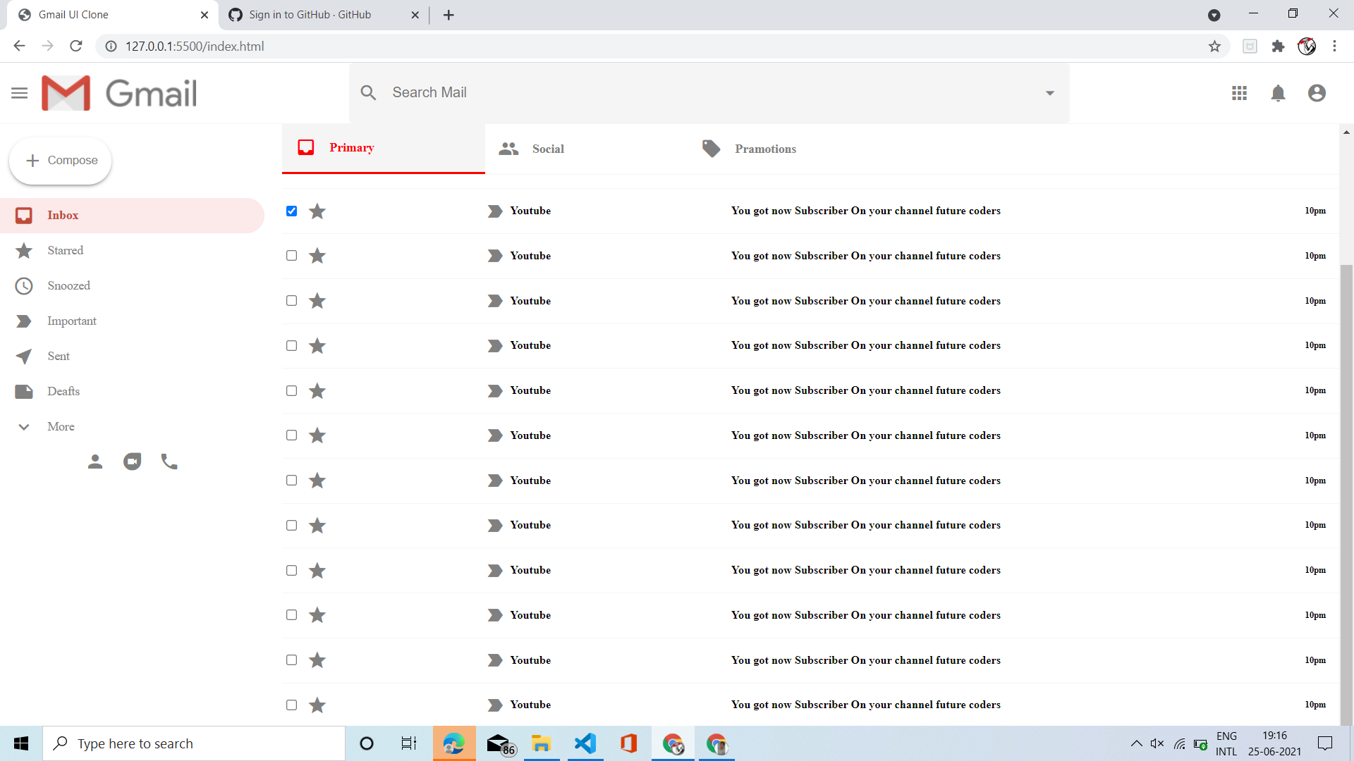 GitHub - shamchalase/Gmail-Clone: HTML and CSS