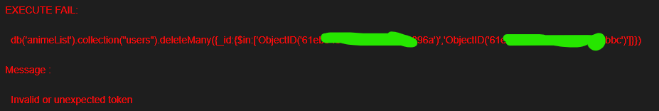 [BUG] Can't delete selected items from mongodb database · Issue #449 · cweijan/vscode-database ...