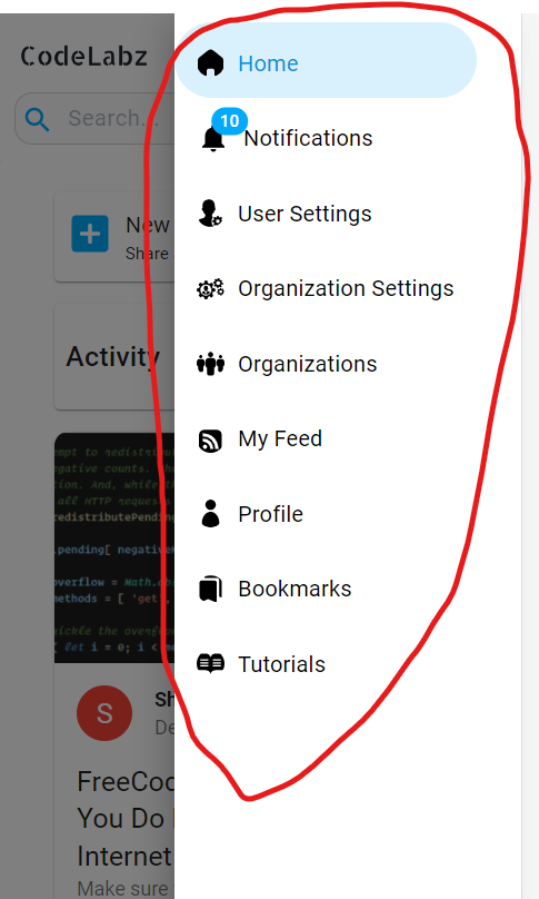 Sidebar Content Should Be Down · Issue 591 · Scorelab Codelabz · Github