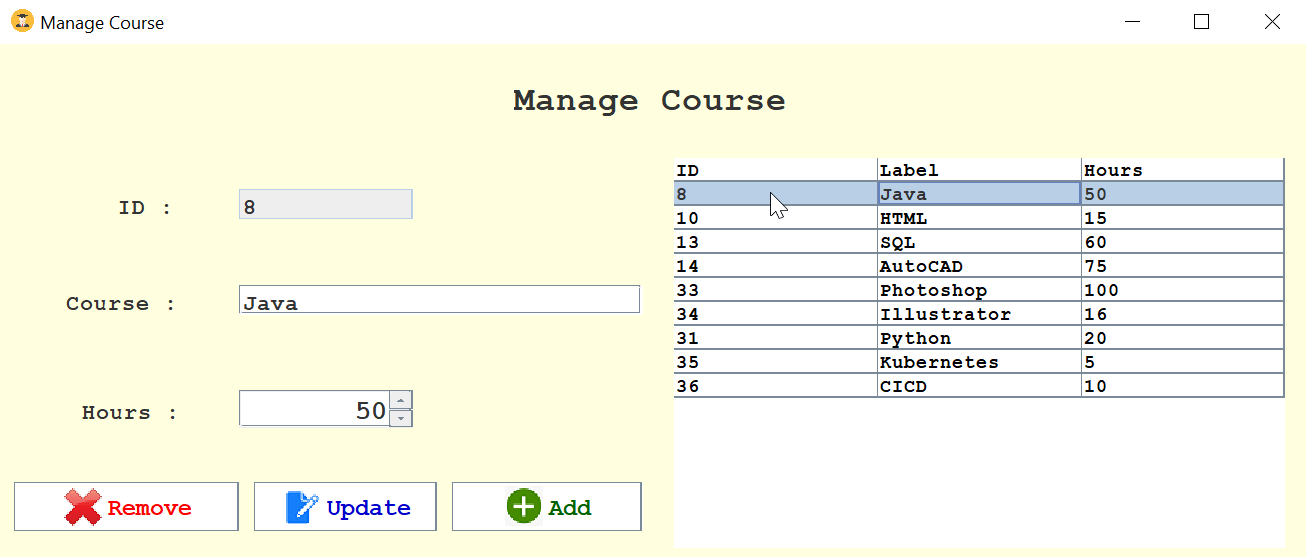 GitHub - EneaGozhdari/StudentManagmentApp: An easy CRUD application ...