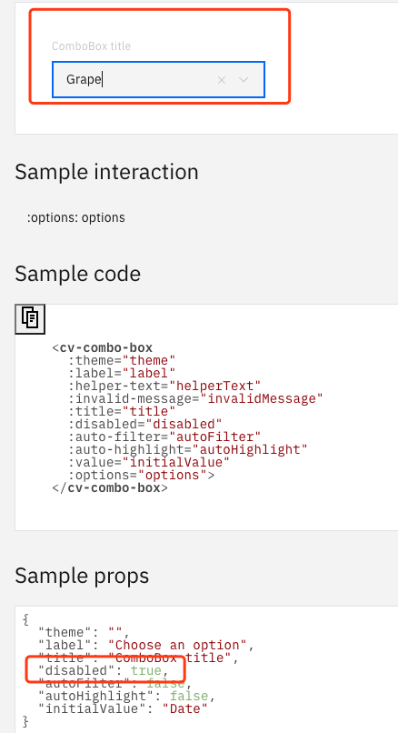 Disabled combo box is still operational · Issue #909 · carbon-design ...