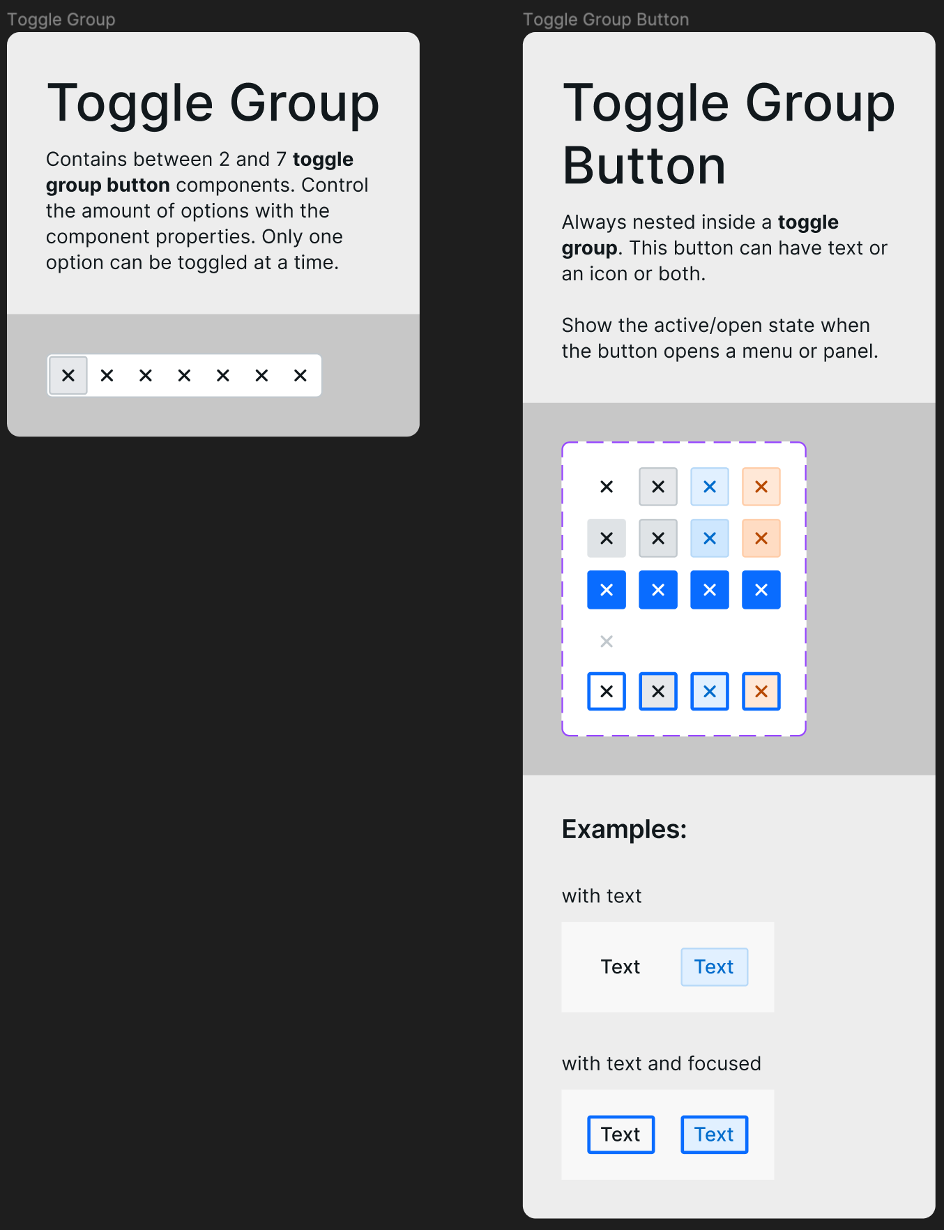 Toggle group & toggle button design QC · Issue #1410 · webstudio-is/webstudio · GitHub
