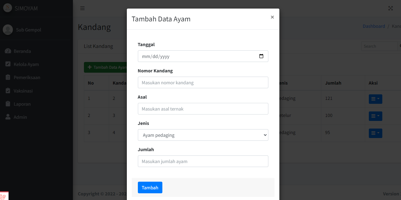 GitHub - rizqi-ardiansyah/simoyam: Sistem Monitoring Ayam Ternak