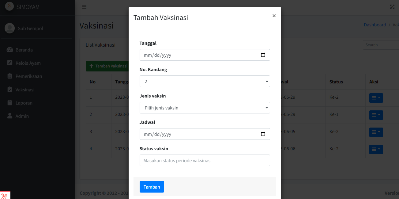 GitHub - rizqi-ardiansyah/simoyam: Sistem Monitoring Ayam Ternak