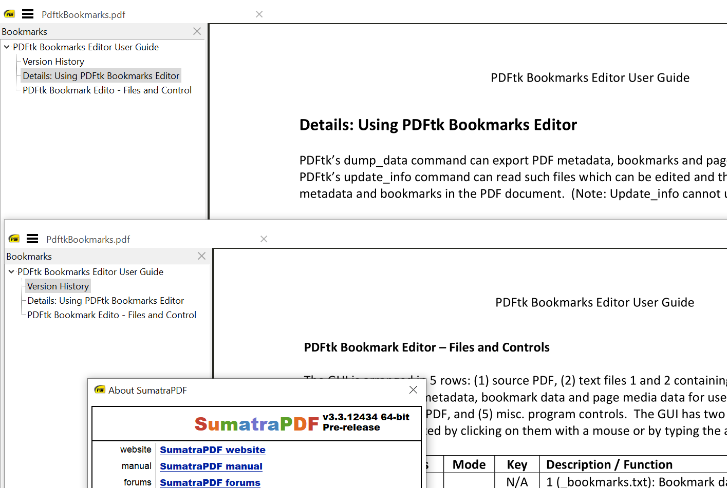 Bookmark doesn't work in new windows · Issue #1531 · sumatrapdfreader/sumatrapdf · GitHub