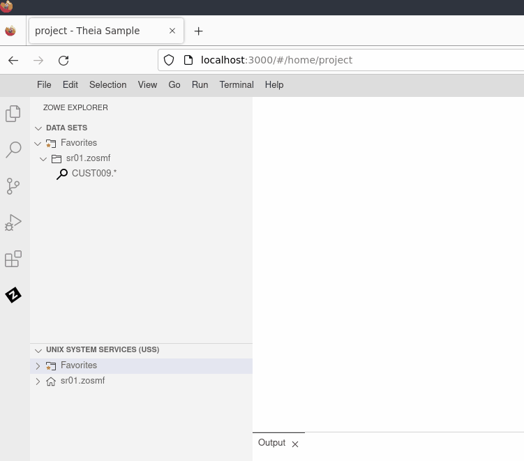 Theia: Profiles sometimes disappear from tree views until refreshed · Issue #2201 · zowe/zowe ...