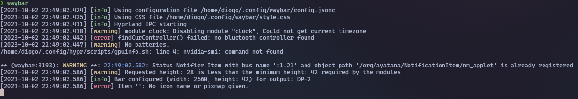 Waybar clock · Issue #272 · prasanthrangan/hyprdots · GitHub