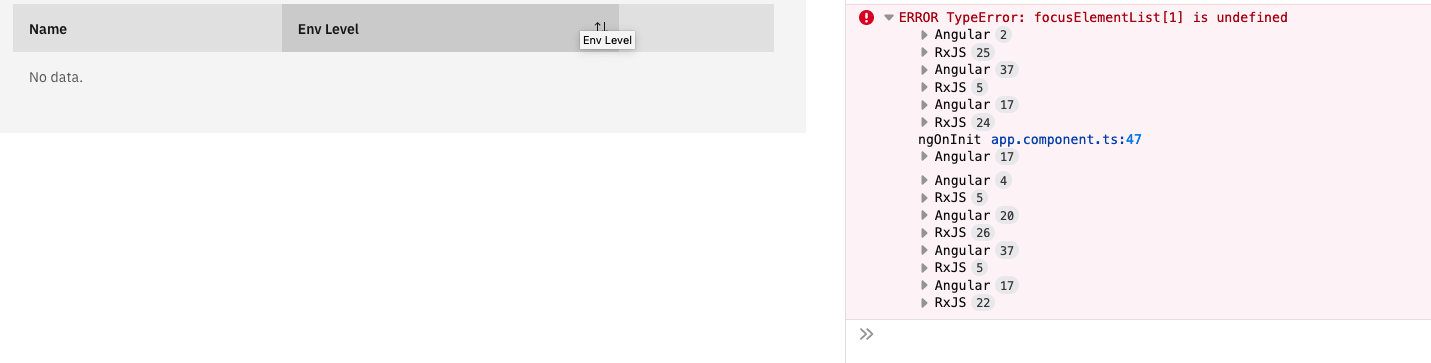 Error: focusElementList[1] is undefined in the table component without initial data · Issue ...