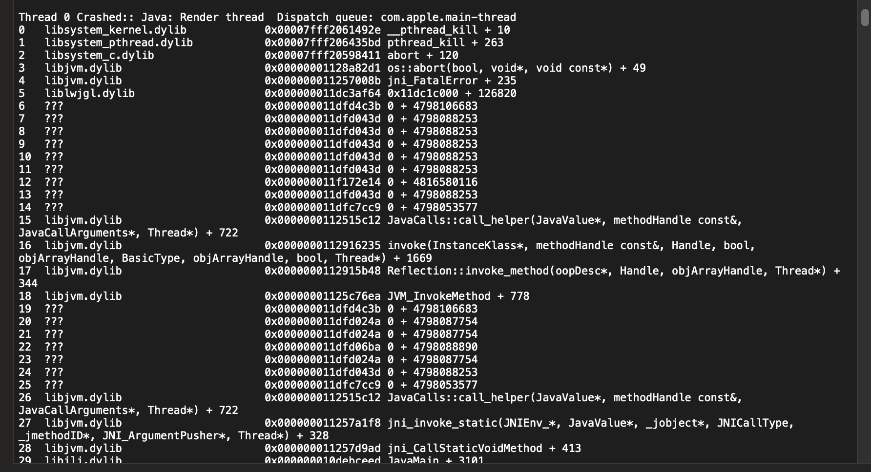 Game Crash When Loading World · Issue 5864 · Sp614xoptifine · Github