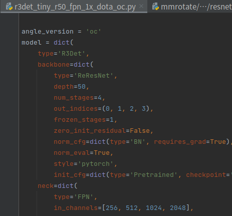 Change module. · Issue #136 · open-mmlab/mmrotate · GitHub
