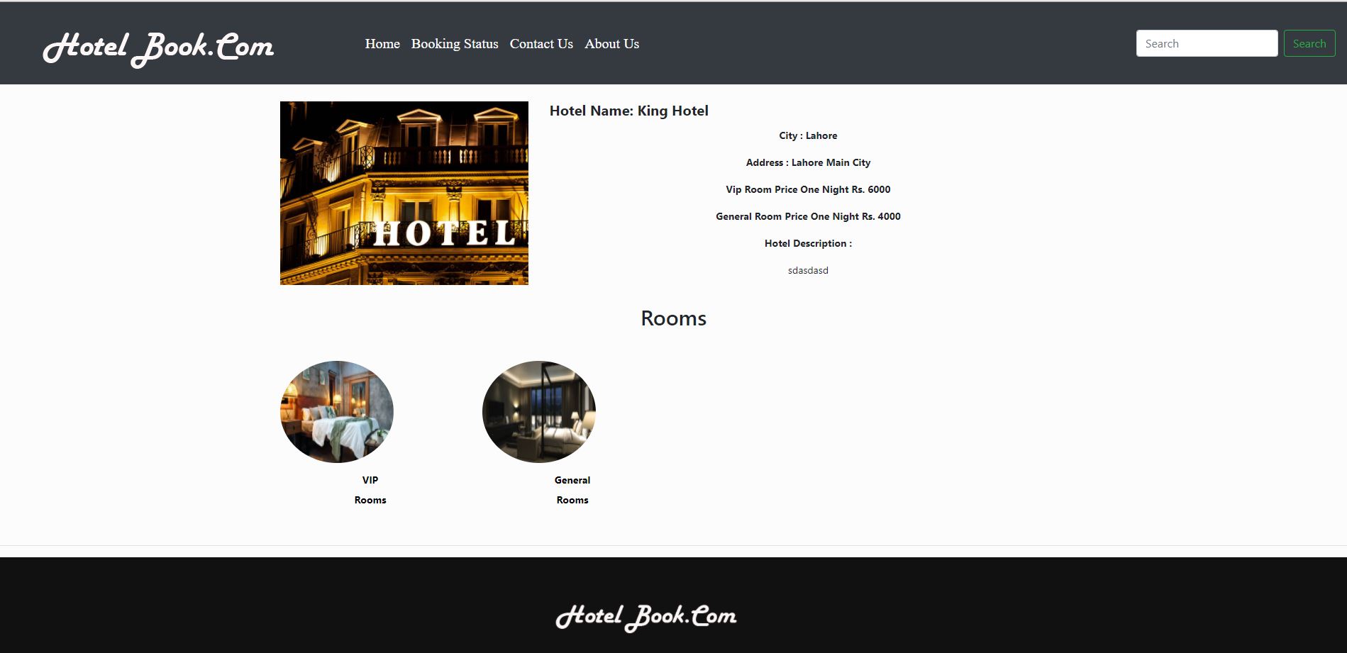 GitHub - MuhammadIshaqSkd/Hotel-Booking-System: Hotel Booking System is developed by Muhammad Ishaq