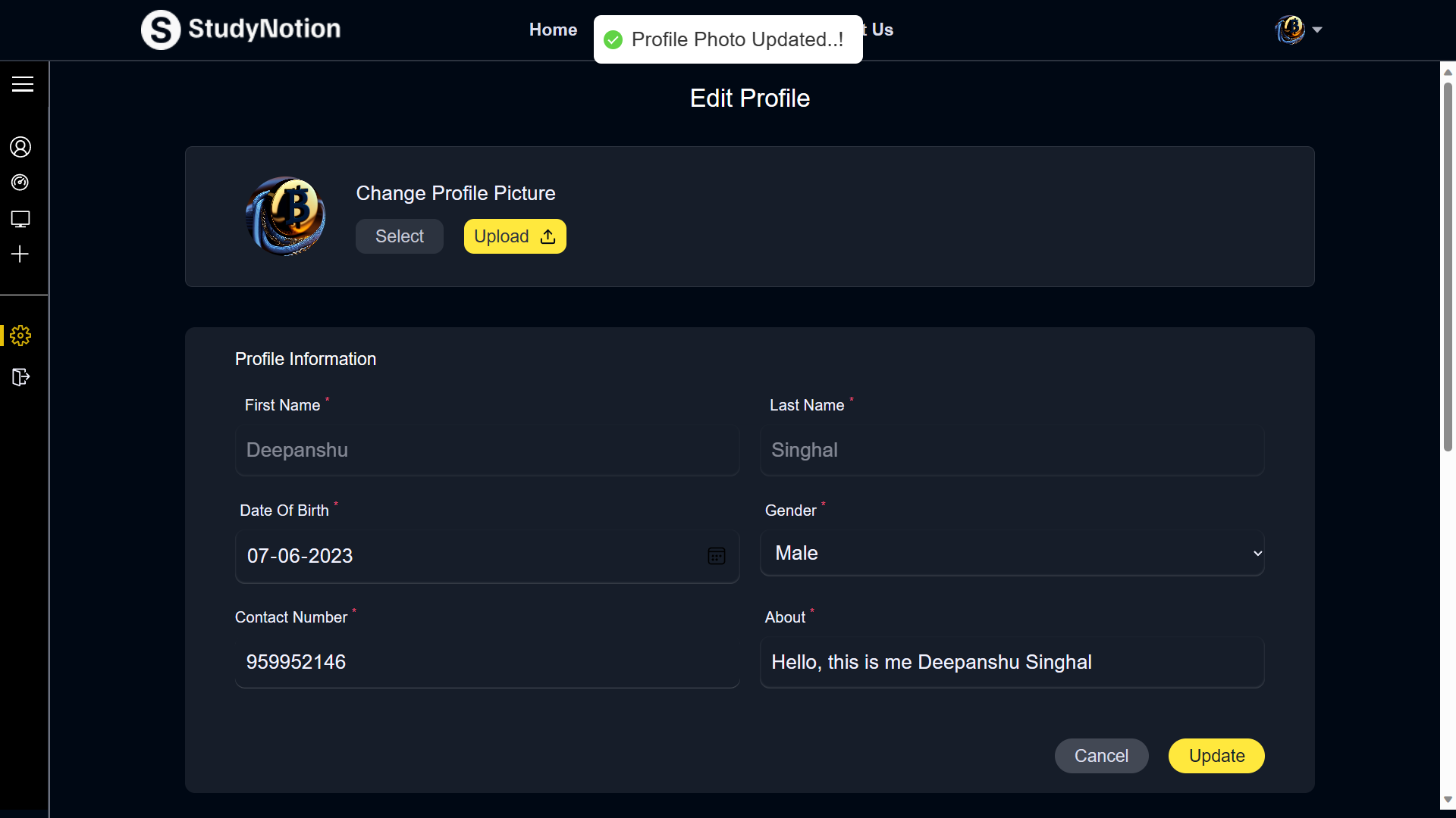 GitHub - deepanshusinghal16/thestudynotion