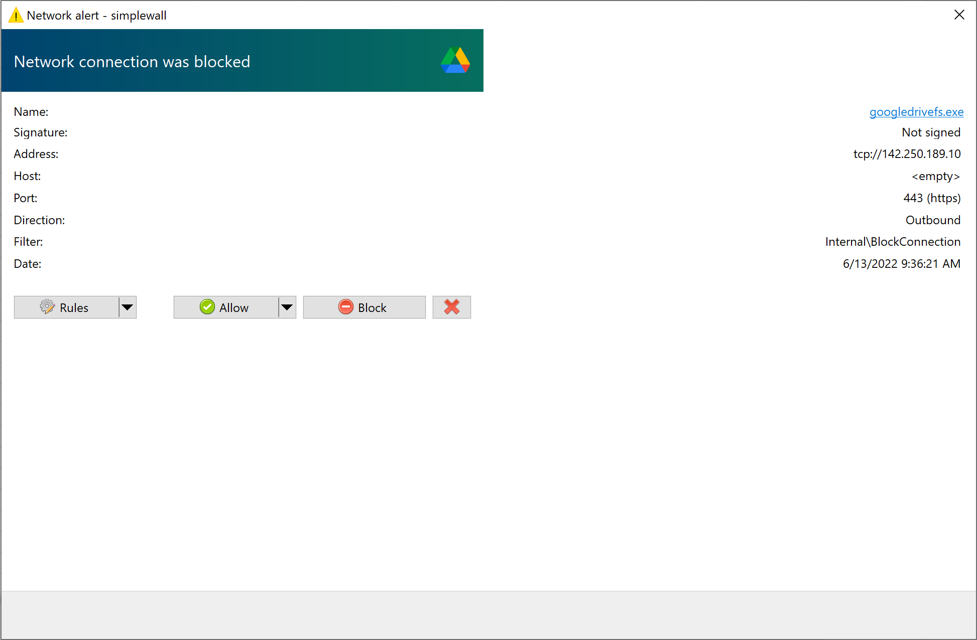 Blank Network alerts · Issue #1009 · henrypp/simplewall · GitHub