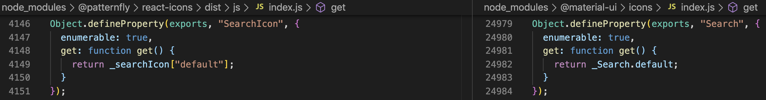 react-icons build optimization · Issue #3268 · patternfly/patternfly-react · GitHub