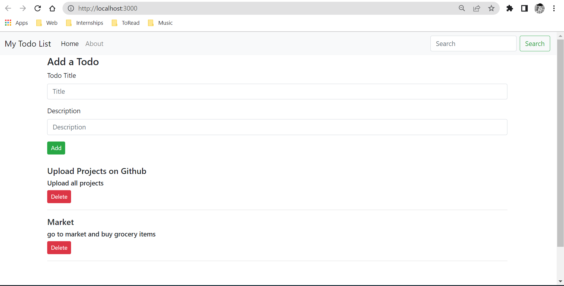 GitHub - divyansh-xz7/todo-list-react: To Do list with React JS