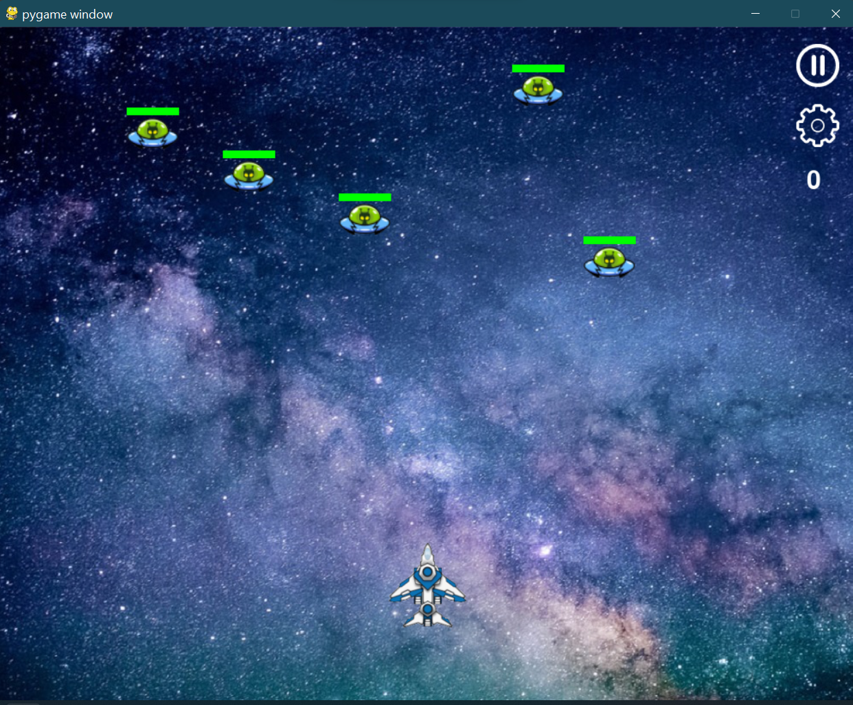 GitHub - divyansh-xz7/airplane-game-python: Space Shooter game with ...