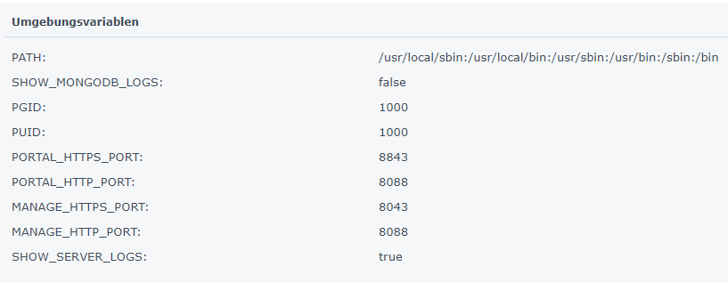 Synology Setup · Issue #137 · mbentley/docker-omada-controller · GitHub