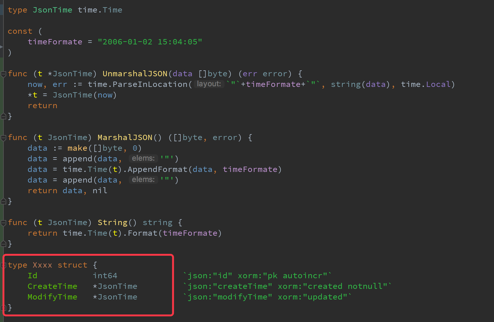 扩展time Time类型 Jsontime设置为指针类型查询报错 · Issue 1144 · Go Xorm Xorm · Github