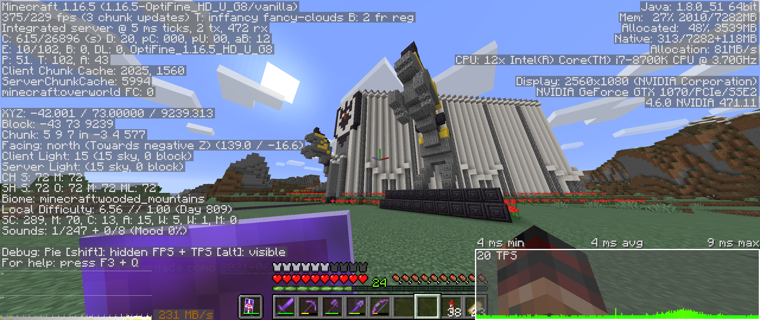 1.17 pre-22 /23/24 BRUTAL FPS drop · Issue #5914 · sp614x/optifine · GitHub